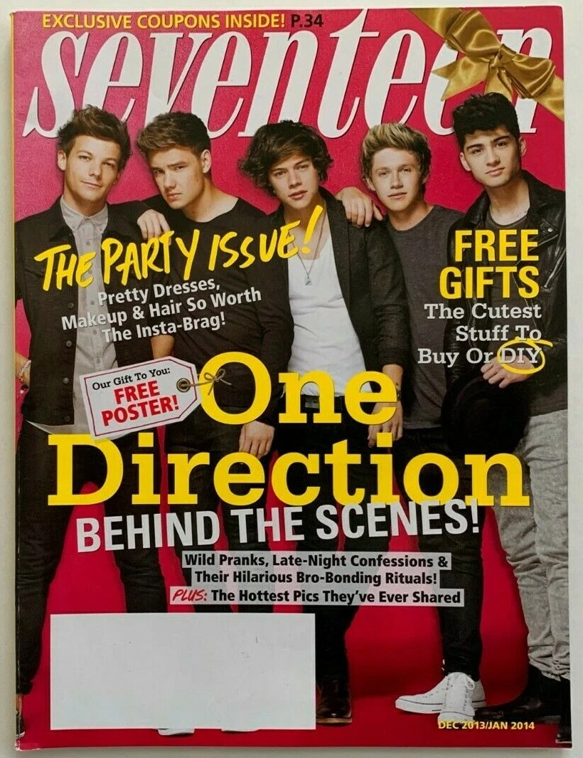Seventeen Magazine Cover One Direction