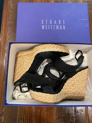 Stuart Weitzman Alex Nero Crochet, Size 7, A406174, well cared for. | eBay