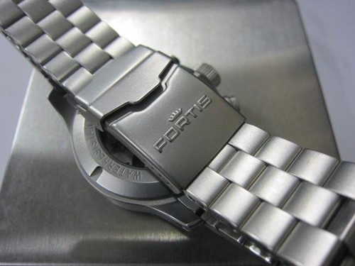 FORTIS B-42 Cosmonaut Automatic Day Date Chronograph Wristwatch 635.22 ...