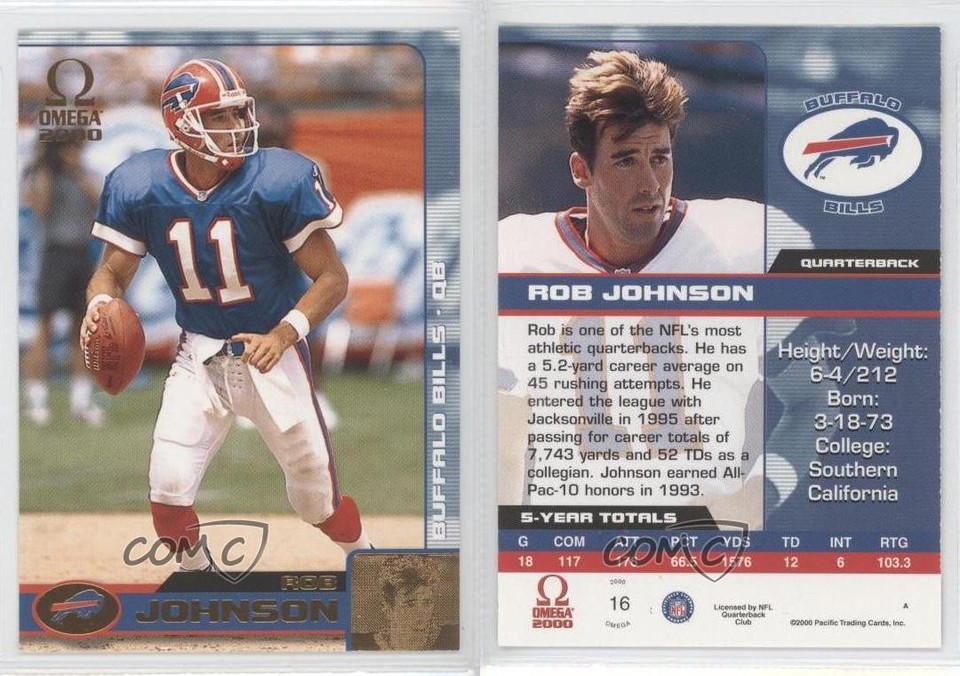 2000 Pacific Omega Gold Missing Serial Number Tony Banks #11 0a1 | eBay