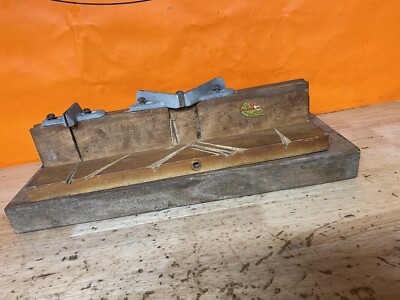 VINTAGE GEM FOLDING MITRE BOX ALASKA FREEZER CO SAW TOOL | eBay