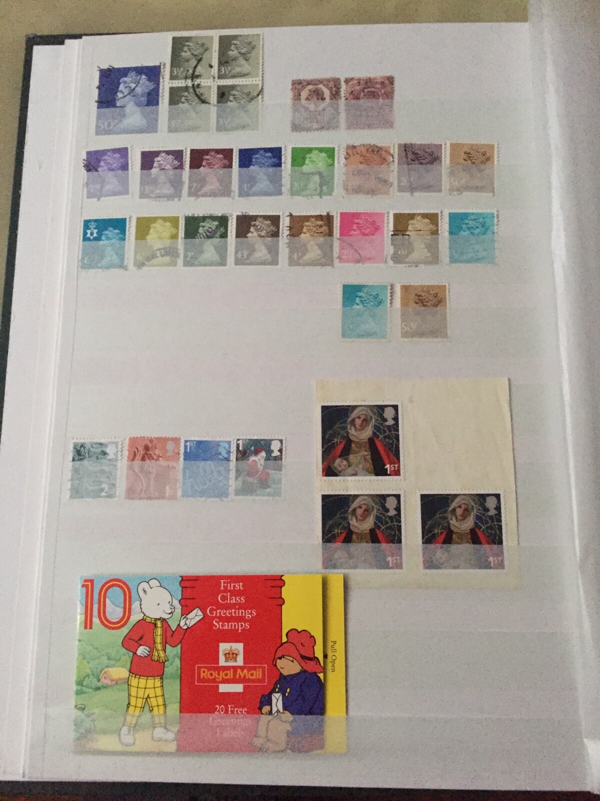 Stamp-album Collection Some Used, NEW & Rare Job-lot Bundle | eBay UK