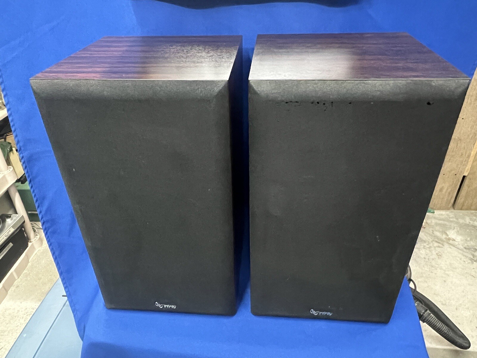 Used Vintage Hi-Fi Pair of Infinity Model SM-102 2-Way Stereo Speakers ...