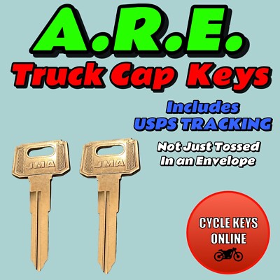 A.R.E. Truck Cap Replacement Keys Cut to Code Key Codes SU001-SU020 | eBay
