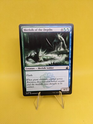 MTG Merfolk of the Depths 200 Ravnica Remastered Magic | eBay