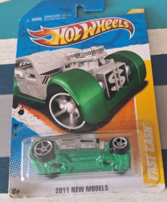Hot Wheels 2011 New Models 07/50 Fast Cash GREEN Armored Car | eBay