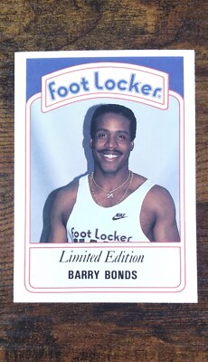 1991 Foot Locker Barry Bonds Slam Fest Series One #3 NM-MT Centered ...