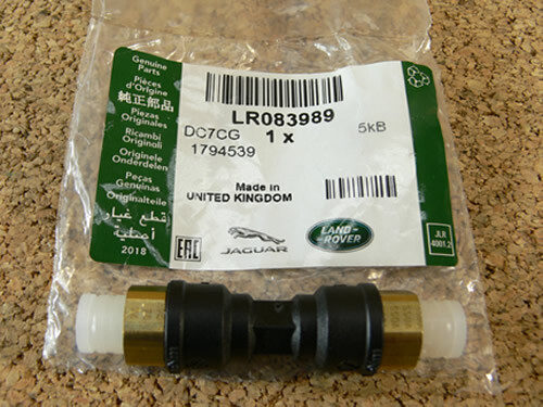 LAND ROVER AIR SUSPENSION VALVE CONNECTOR RANGE ROVER DEFENDER SPORT ...