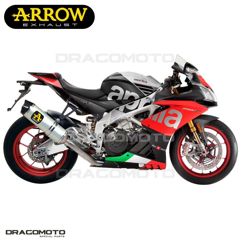 Exhaust APRILIA RSV4 RR / RF 2017 2018 ARROW ALU CC Kat RACE-TECH | eBay