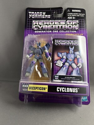 Transformers Heroes of Cybertron Decepticon Cyclonus Figure Generation ...