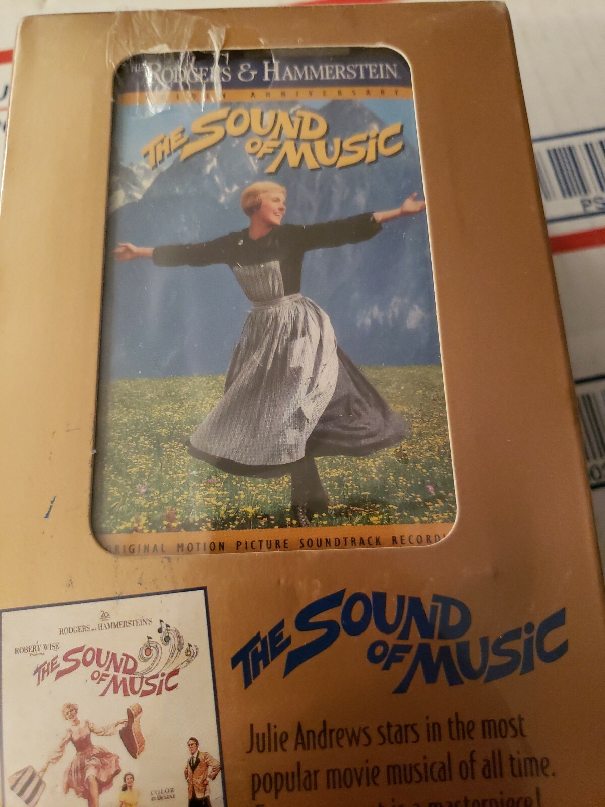 The Sound of Music, Golden Anniv (2 VHS Tape w/soundtrack cassette ...