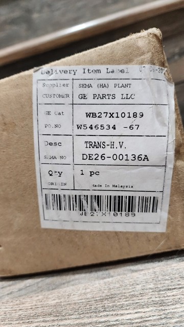 DE26-00136A Samsung High Voltage Transformer OEM DE26-00136A Tested for ...