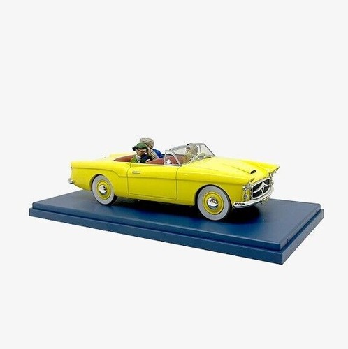 HERGE TINTIN THE CONVERTIBLE BORDURIA #24 Car Figure 1/24 Authentic ...