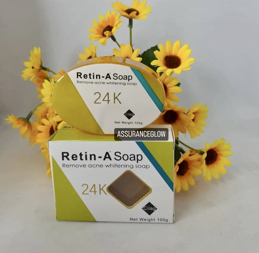 RETIN - A Remove Acne Soap 24K Anti-Aging Acne Removal & Brighten Skin ...
