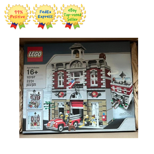 LEGO Advanced Models: Fire Brigade (10197) for sale online | eBay