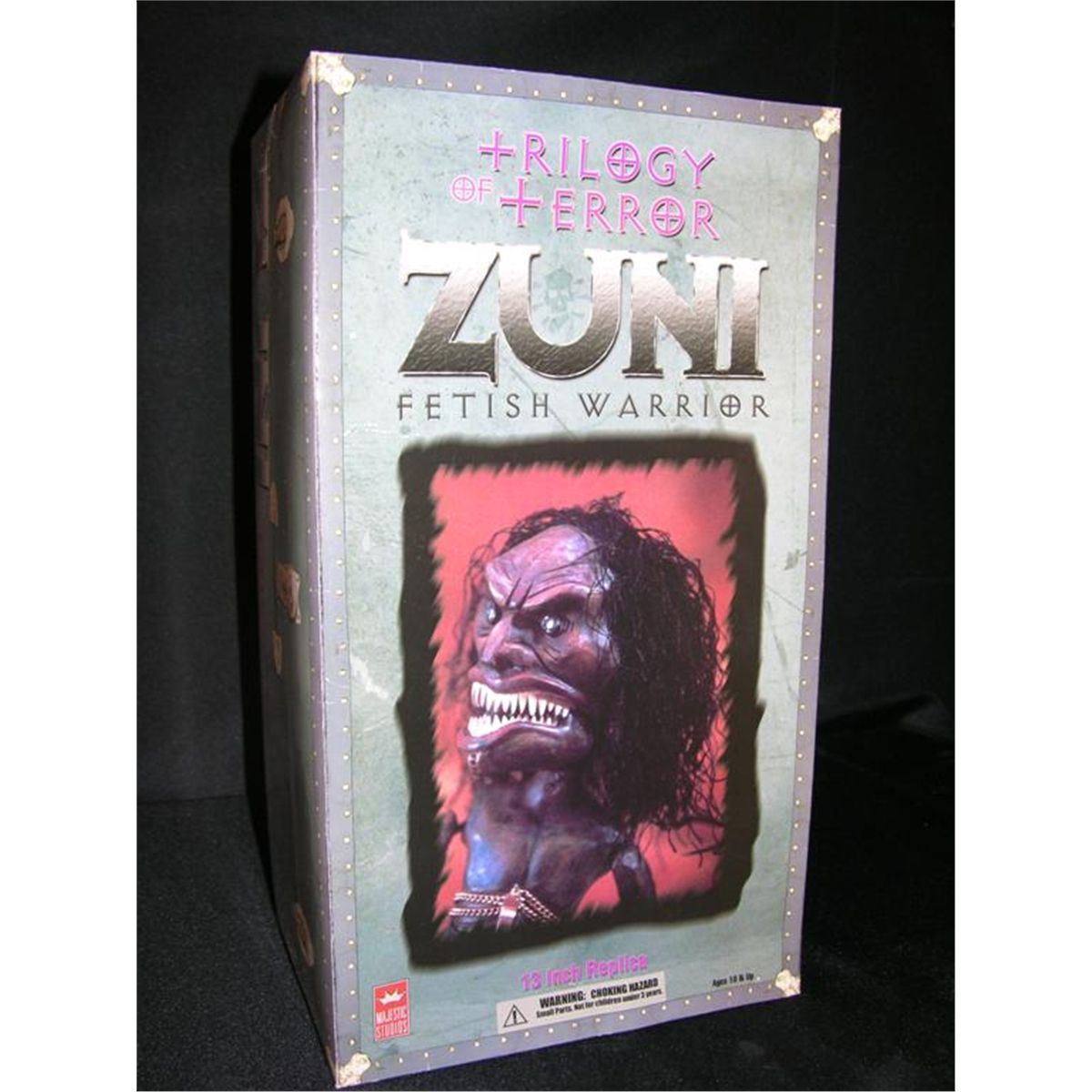 Trilogy of Terror 13in 2004 Zuni Fetish Warrior Doll Majestic Studios ...