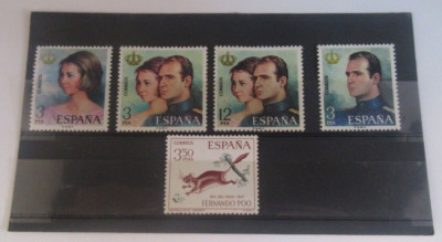 Spain 3 Pesetas - 12 Pesetas 1967 5 Stamp Set MNH | eBay Australia
