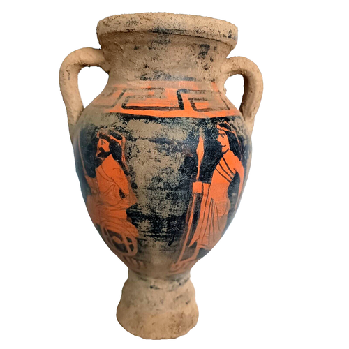 300 BC Ancient Roman Very Large Ceramic Terracotta Vessel Jug Amphora ...