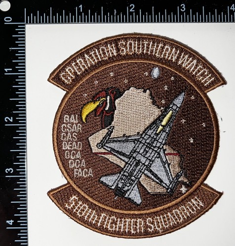 Operation Southern Watch OSW USAF US Air Force 510th Fighter Squadron ...
