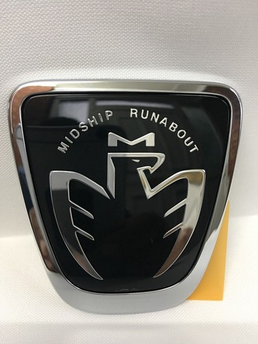 NEW GENUINE JDM TOYOTA MR2 SPYDER MRS MIDSHIP RUNABOUT FRONT EMBLEM ...