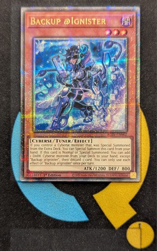 ALIN-EN002 Backup @Ignister Quarter Secret Century Rare YuGiOh | eBay