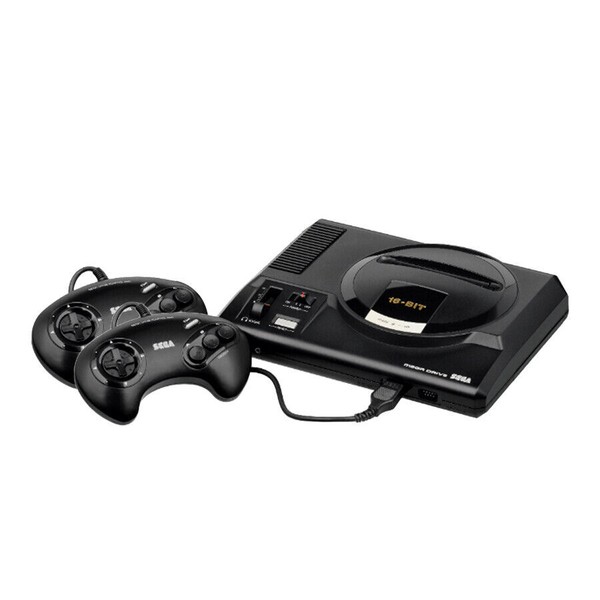 SEGA Mega Drive Console con 2 Controller e Sonic the Hedgehog - Nera ...