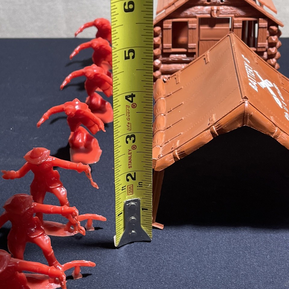 MPC PLAYSET RECAST 54mm CABIN BATTERY G ARTILLERY AND CHERI-LEA ROYAL ...