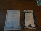 2 Antique Music Sheets by Harold Flammer AVE MARIA & Negro Spiritual 4 ...