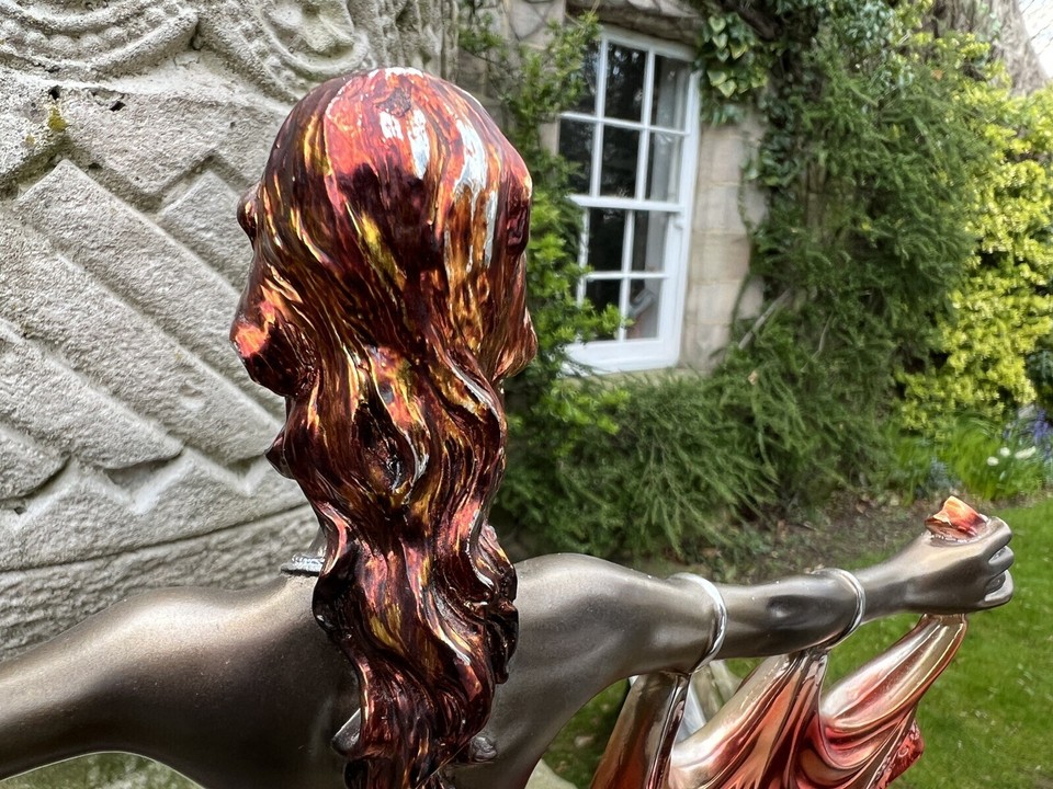 Contemporary - Art deco style figure by CROSA 2002 39cm Tall | eBay UK