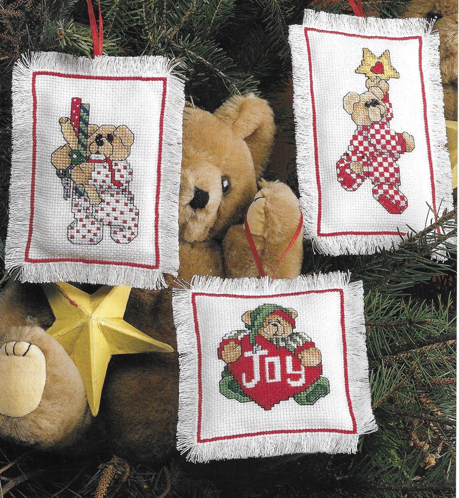 **CHRISTMAS CUBBIES --ORNAMENTS TO STITCH**CROSS STITCH PATTERN** | eBay