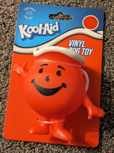 Kool-Aid - Vinyl Squeaky Chew Dog Toy - NEW in Packaging | eBay