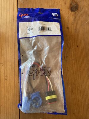 Grote 66863 Hard-Shell Connector Pigtail (Male Pin, 4-in-1 Connector ...