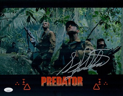 SONNY LANDHAM Signed PREDATOR 11x14 Photo BILLY Authentic Autograph JSA ...