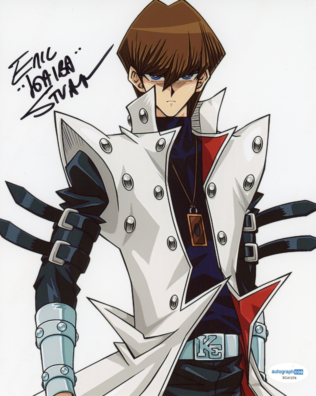 Eric Stuart “Yu-Gi-Oh” AUTOGRAPH Signed ‘Seto Kaiba’ 10x8 Photo ACOA | eBay