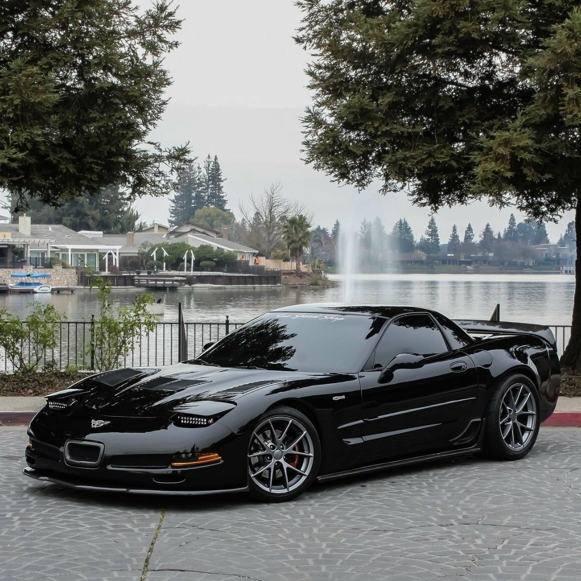 Slammed C5 Corvette