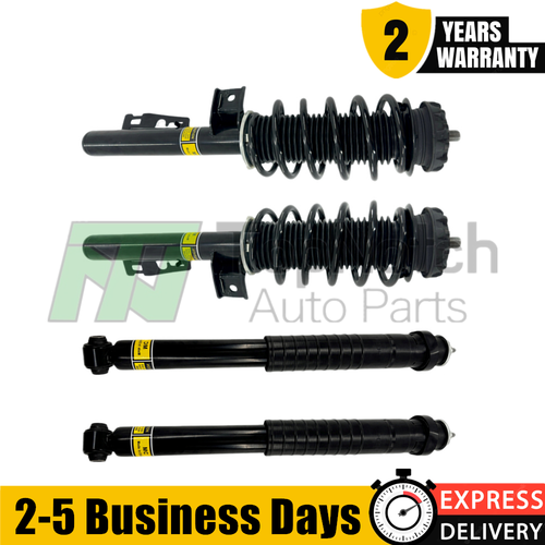 4x Front & Rear Shock Struts Assys Fit Smart Fortwo W451 2008-2016 w/o ...