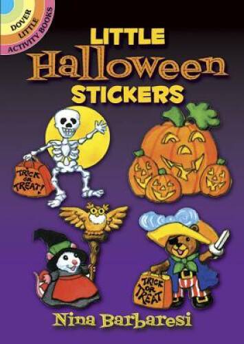 Little Halloween Stickers (Dover Little Activity Books Stickers) - GOOD ...