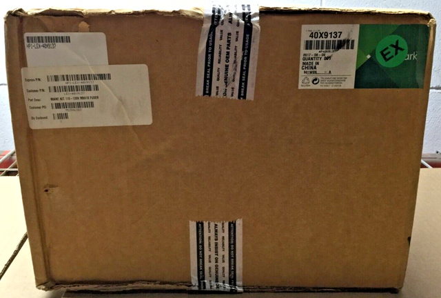 Lexmark 40X9137 Maintenance Kit - Black for sale online | eBay