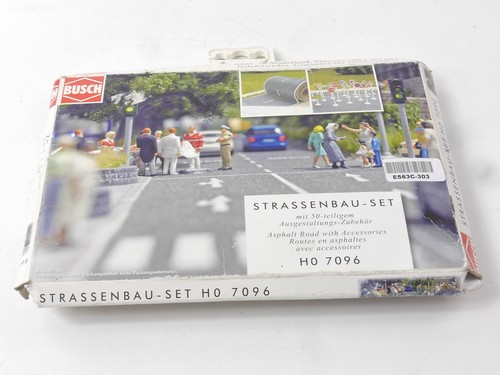 Busch H0 7096 Ausschmückung Straßenbau-Set 1:87 | eBay