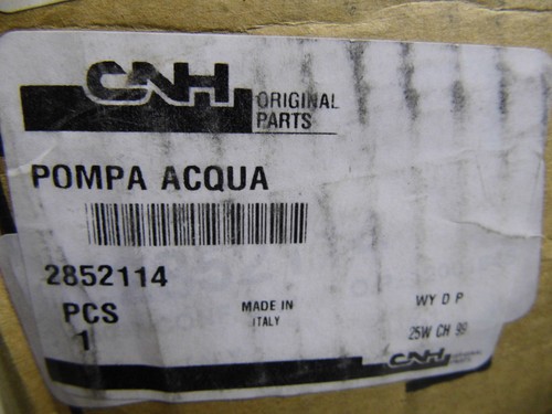 CNHI 2852114 WATER PUMP CASE FORD MANY OTHERS | eBay