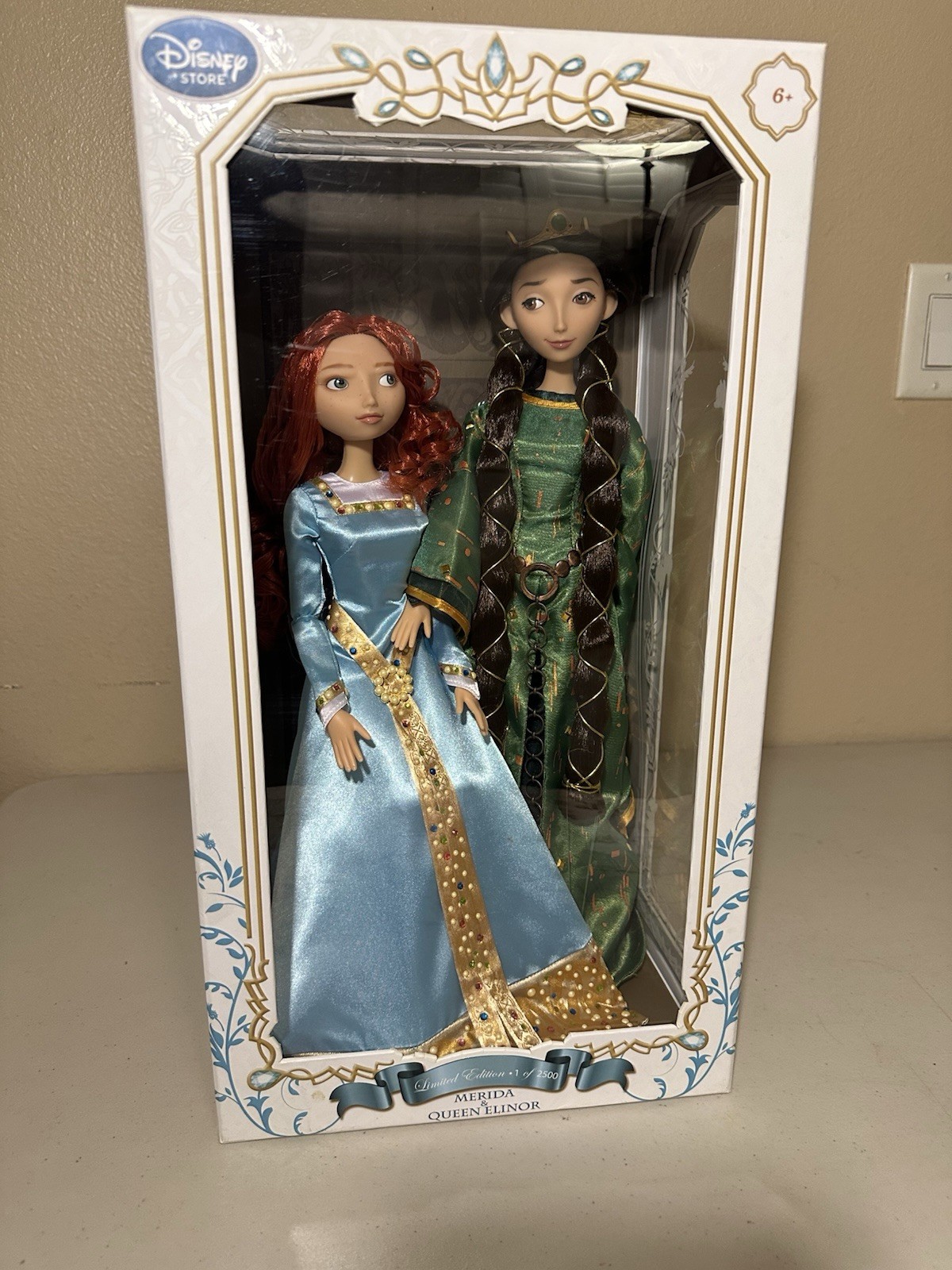 Disney Limited Edition Brave Merida & Queen Elinore Doll Set 17” - 1 Of ...