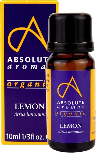 Absolute Aromas Organic Lemon Essential Oil 10ml - 100% Pure, Natural, Undilute | eBay UK