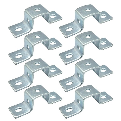 8 Pack U Shaped Strut Connector Bracket,5 Hole U Strut Brackets Heavy ...