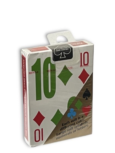 Bicycle E-Z See LoVision Playing Cards Large Print & Colors Poker NEW ...
