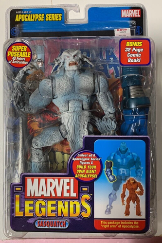 2005 ToyBiz Marvel Legends SASQUATCH Variant Apocalypse Series Action ...