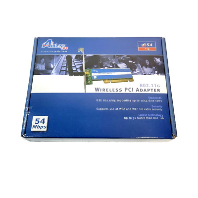 AirLink101 - 802.11G Wireless PCI Desktop Adapter - AWLH3026 54Mbps NEW ...