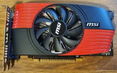 GRAFIKKARTE MSI GeFORCE GTS 450 1GB DDR5 PCI-E 2xDVI + 1x mini-HDMI ...