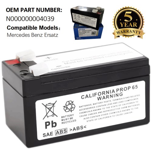 1.2Ah 12V For Mercedes Benz Auxiliary Aux Battery W221 W212 W164 ...