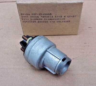 1958 Custom Royal Lancer Coronet Sierra Spectator Ignition SWITCH NOS ...