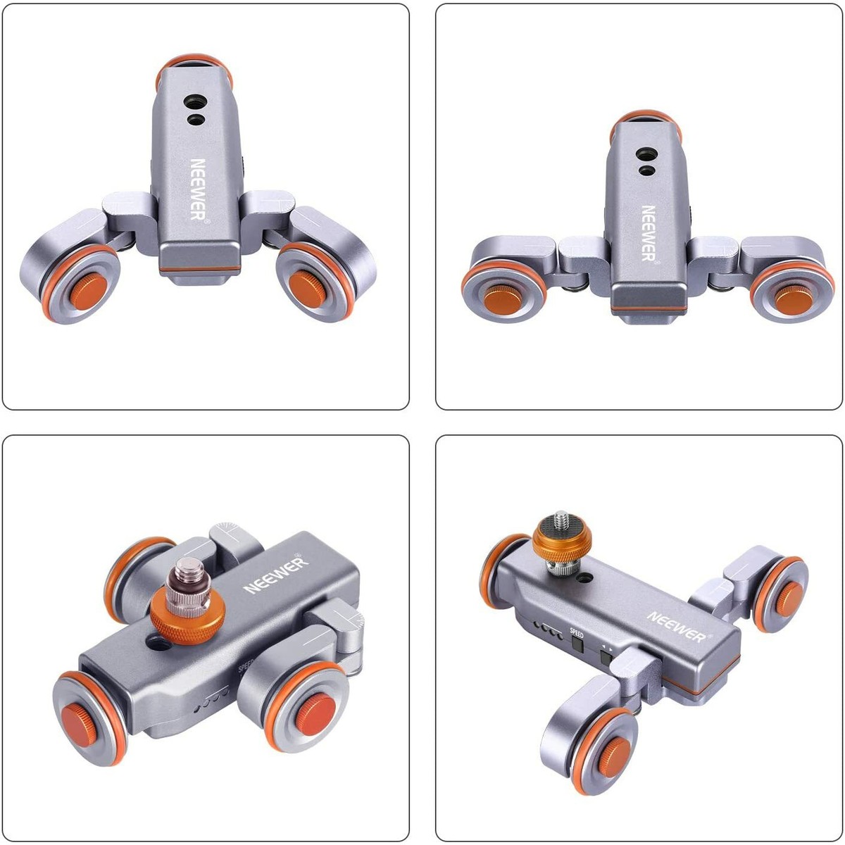 Neewer Tripod Neewer Wireless Video Camera Dolly: 3-Wheel Motorized ...
